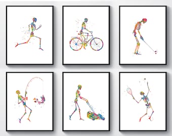 12 Watercolor Anatomy Art Physiology Art Floral Anatomy - Etsy