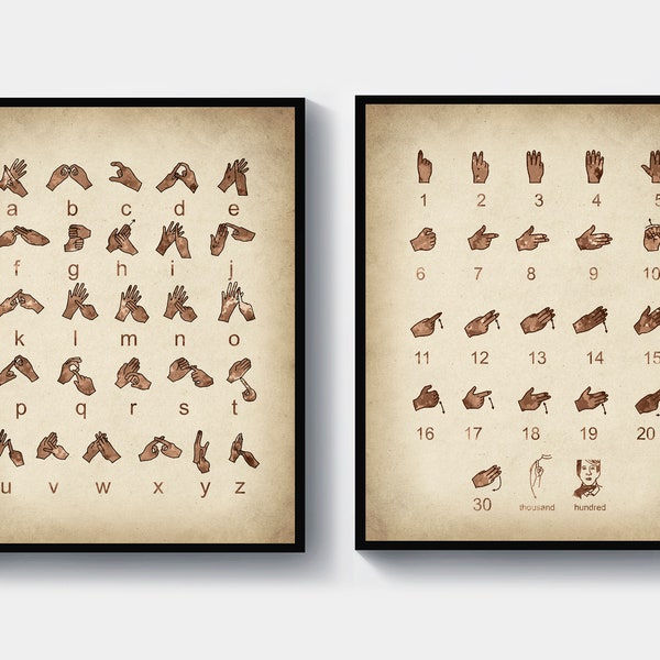 Fingerspelling - Etsy