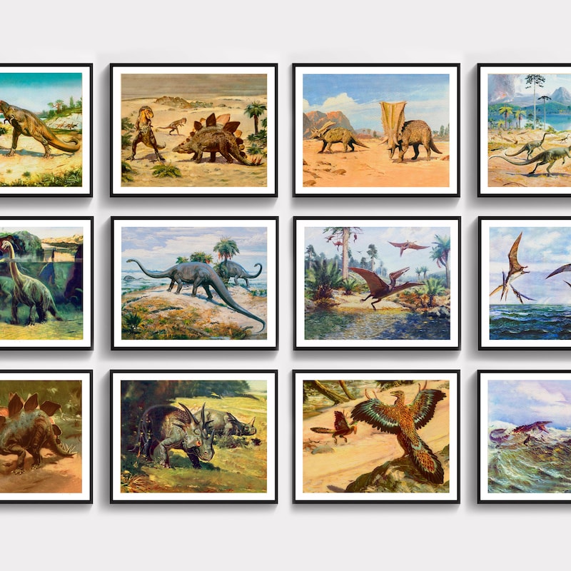Dinosaur Posters - Etsy