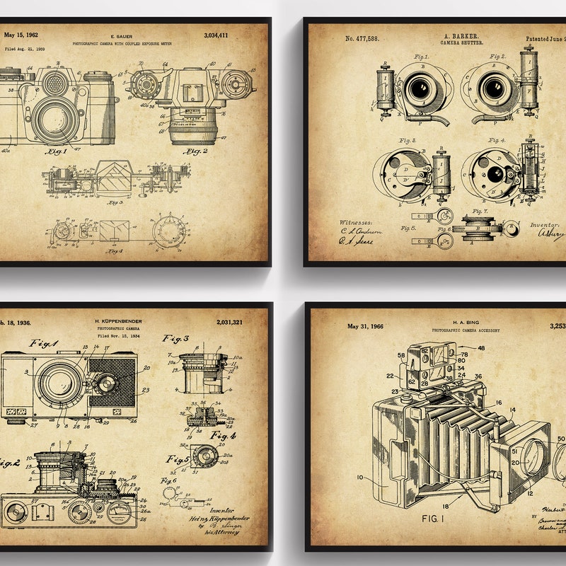 Camera Patent Print - Etsy