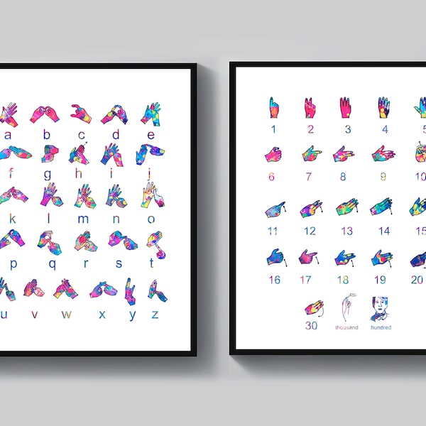 Fingerspelling - Etsy