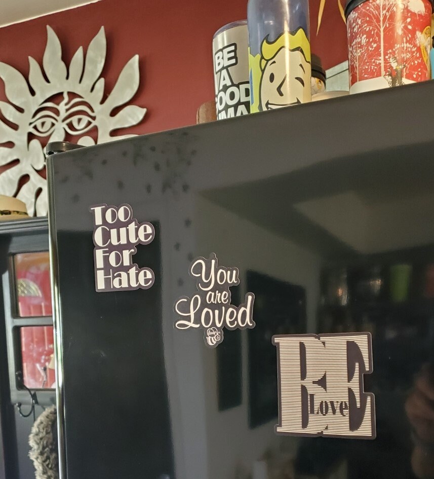 Positive Magnets Car Magnets Fridge Magnets Small Gift - Etsy