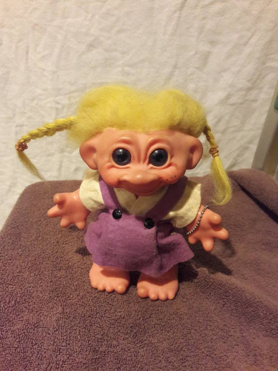Vintage Thomas Dam Troll Bank - Etsy