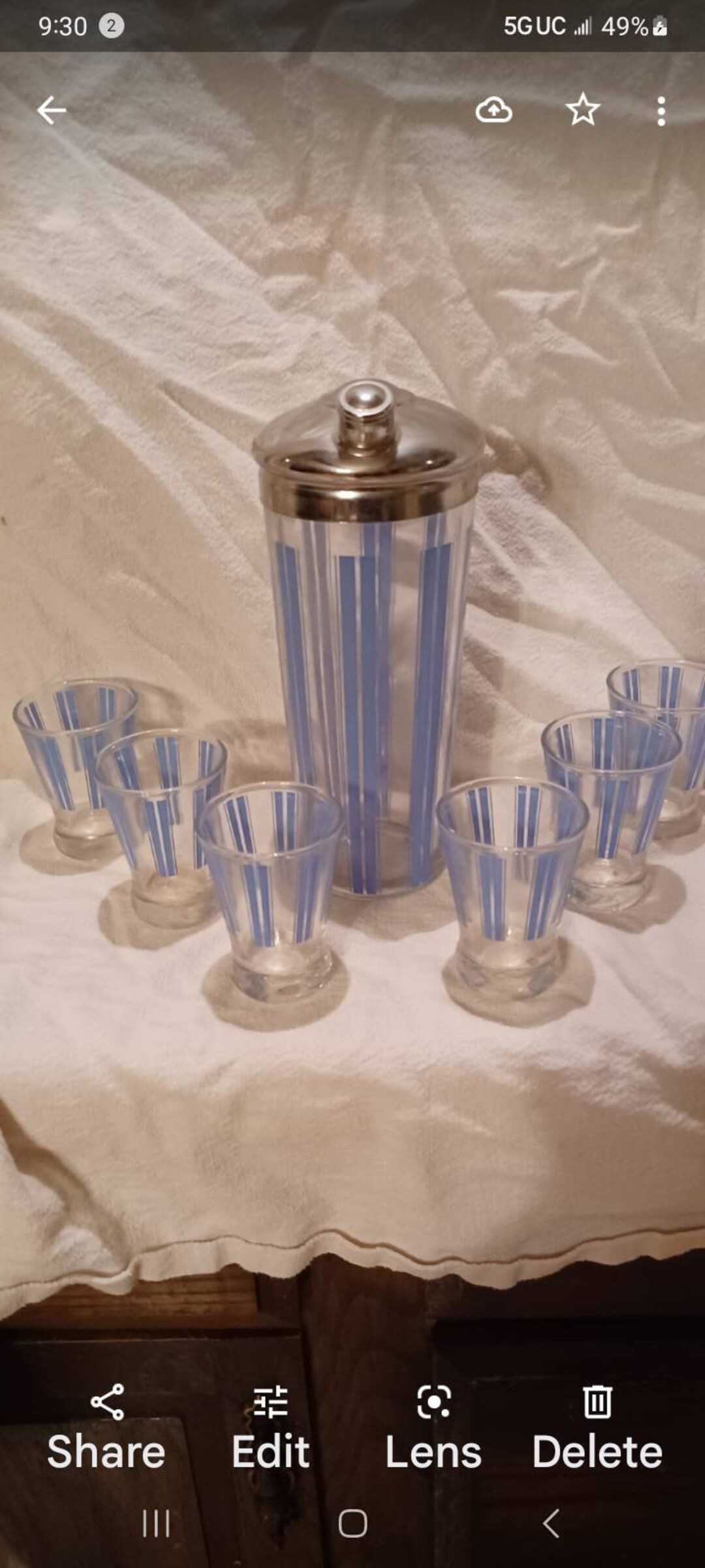 Vintage Cocktail Shaker Set 1930's - Etsy