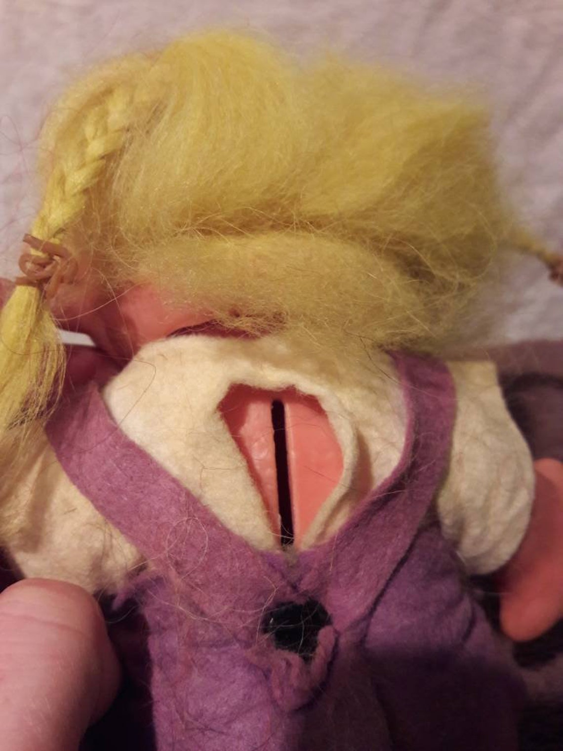 Vintage Thomas Dam Troll Bank - Etsy