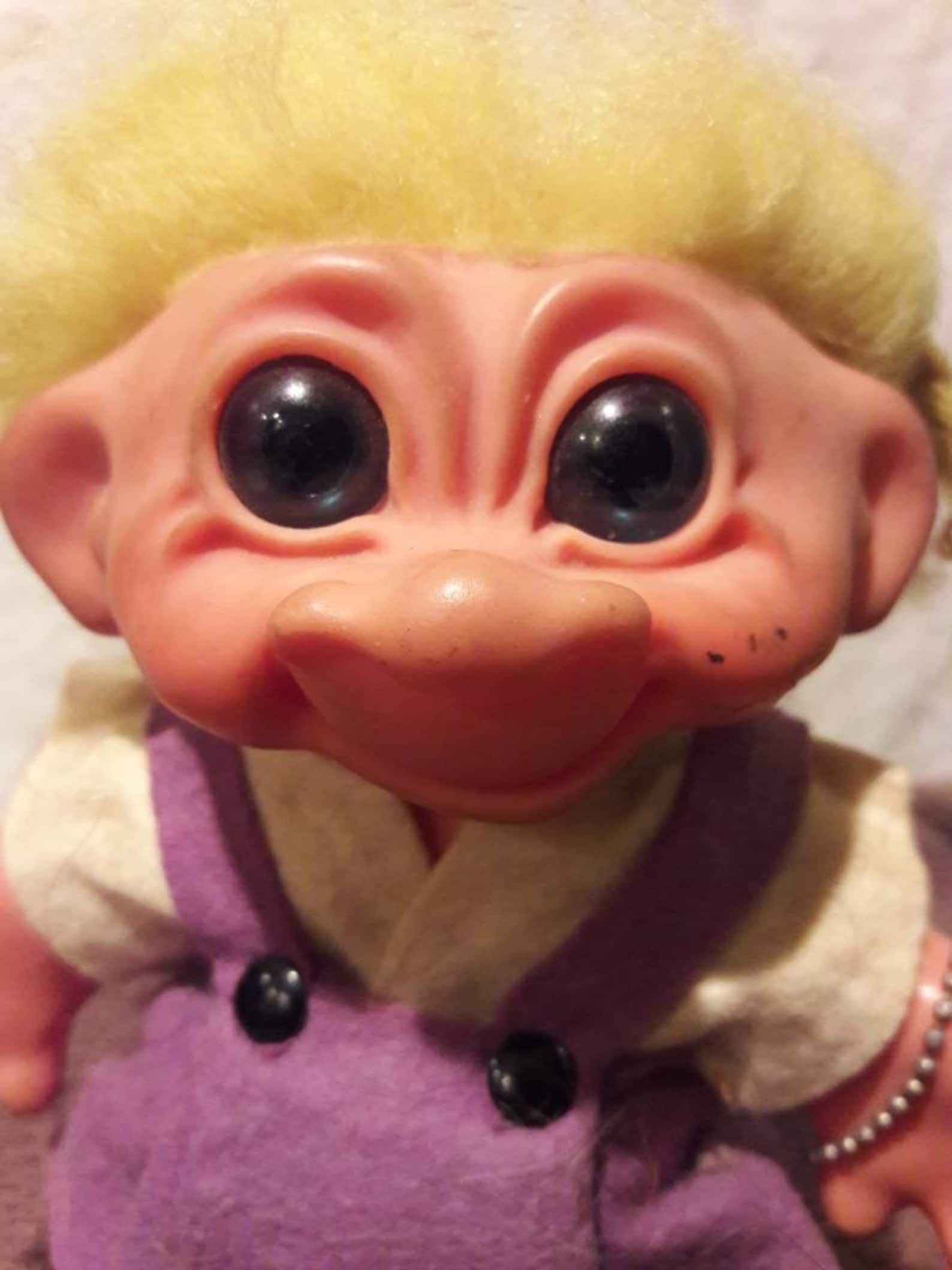 Vintage Thomas Dam Troll Bank - Etsy