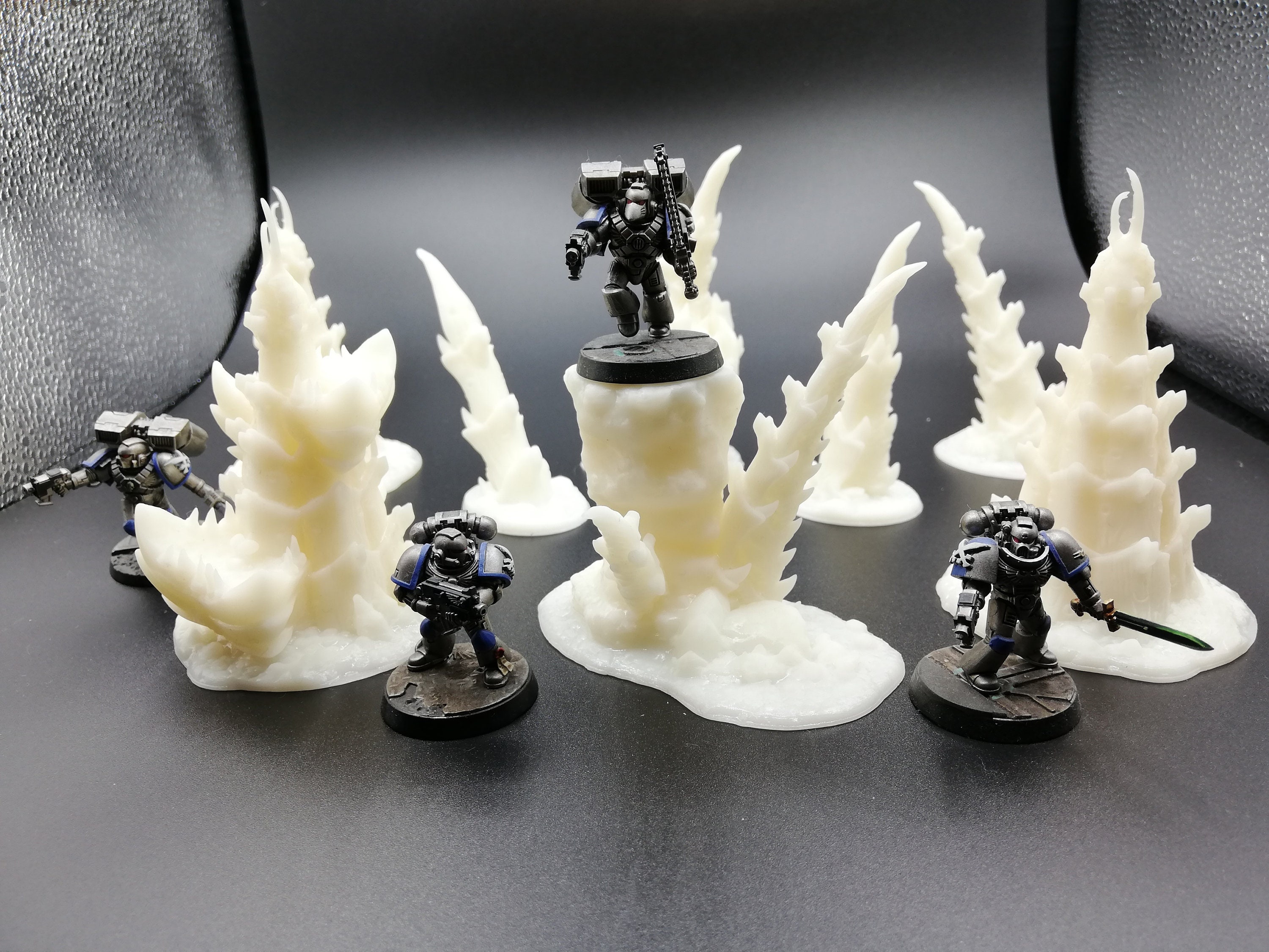 SOLID RESIN Tyranid Inspired Terrain Bundle Ideal for - Etsy Ireland