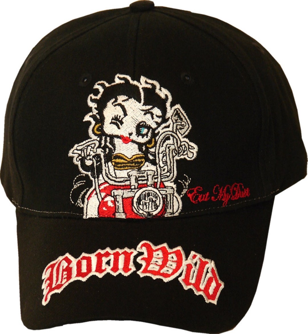 Brand New Limited Edition Betty Boop Born Wild One Size Baseball Cap - Etsy