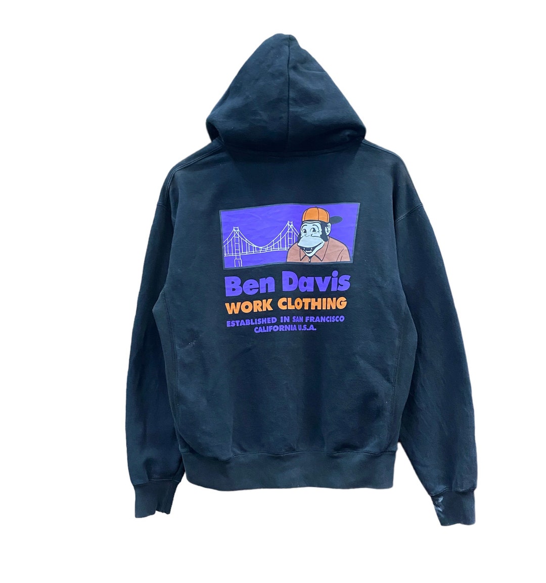 Ben Davis Hoodie M - Etsy