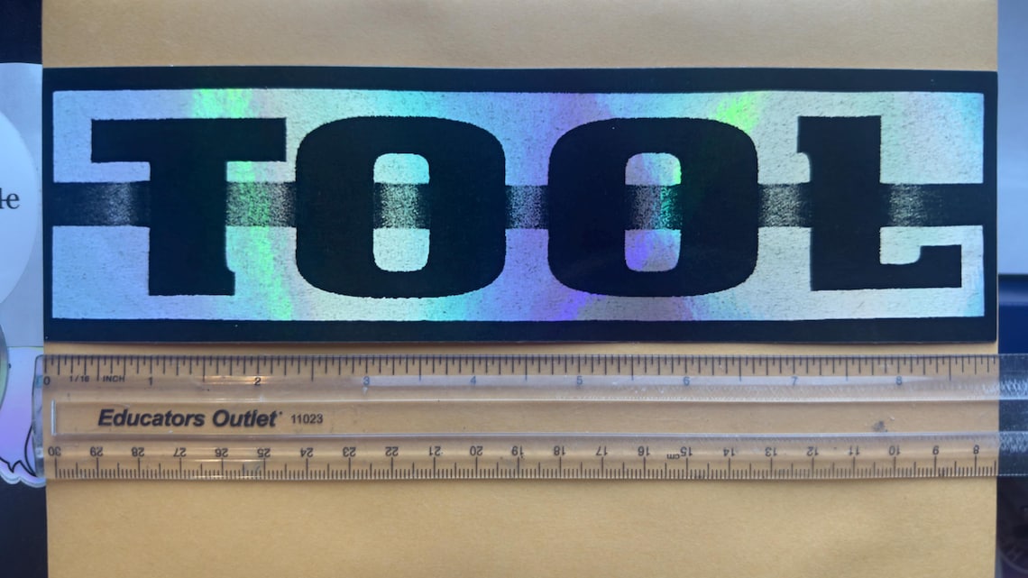 Tool Band Sticker - Etsy
