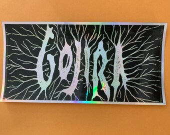 Godzilla Gojira Vertical Text Decal/sticker 1.3x3.5 or 2.6x7 - Etsy