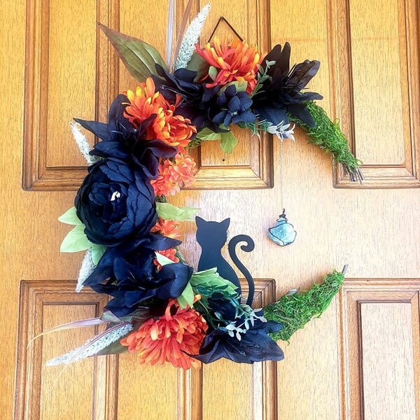 Cat Wreath - Etsy