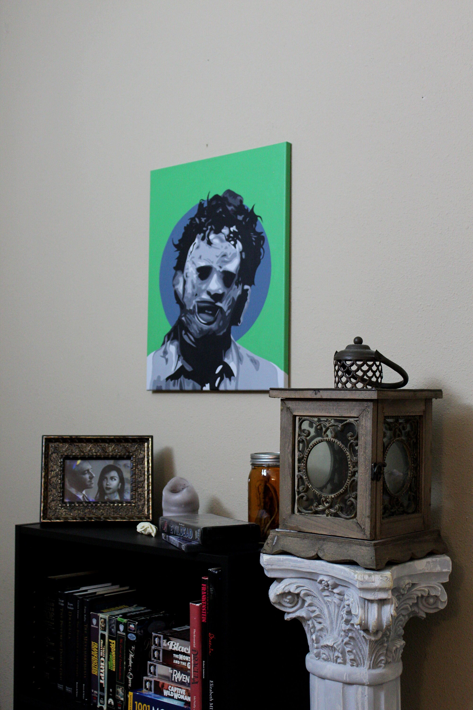 Leatherface (texas Chainsaw Massacre) - Original Acrylic Paint and Ink ...