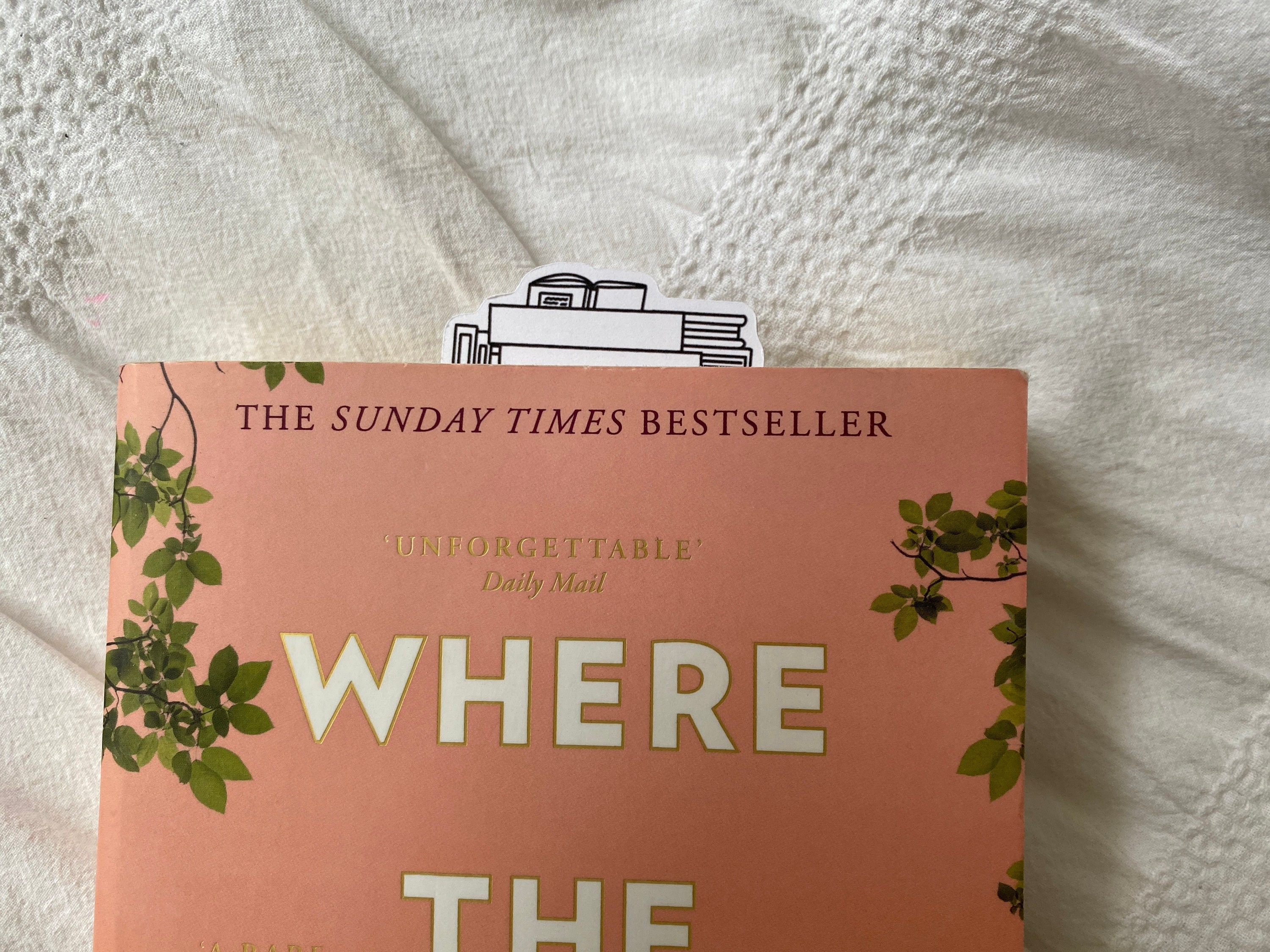 Reading Tracker Book Pile Bookmark Die Cut Bookmark Book - Etsy