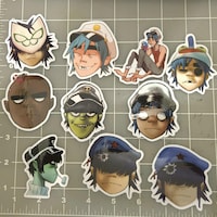 Noodle Hat Gorillaz Cosplay Noodle's Cap With Skull Crossbones From ...