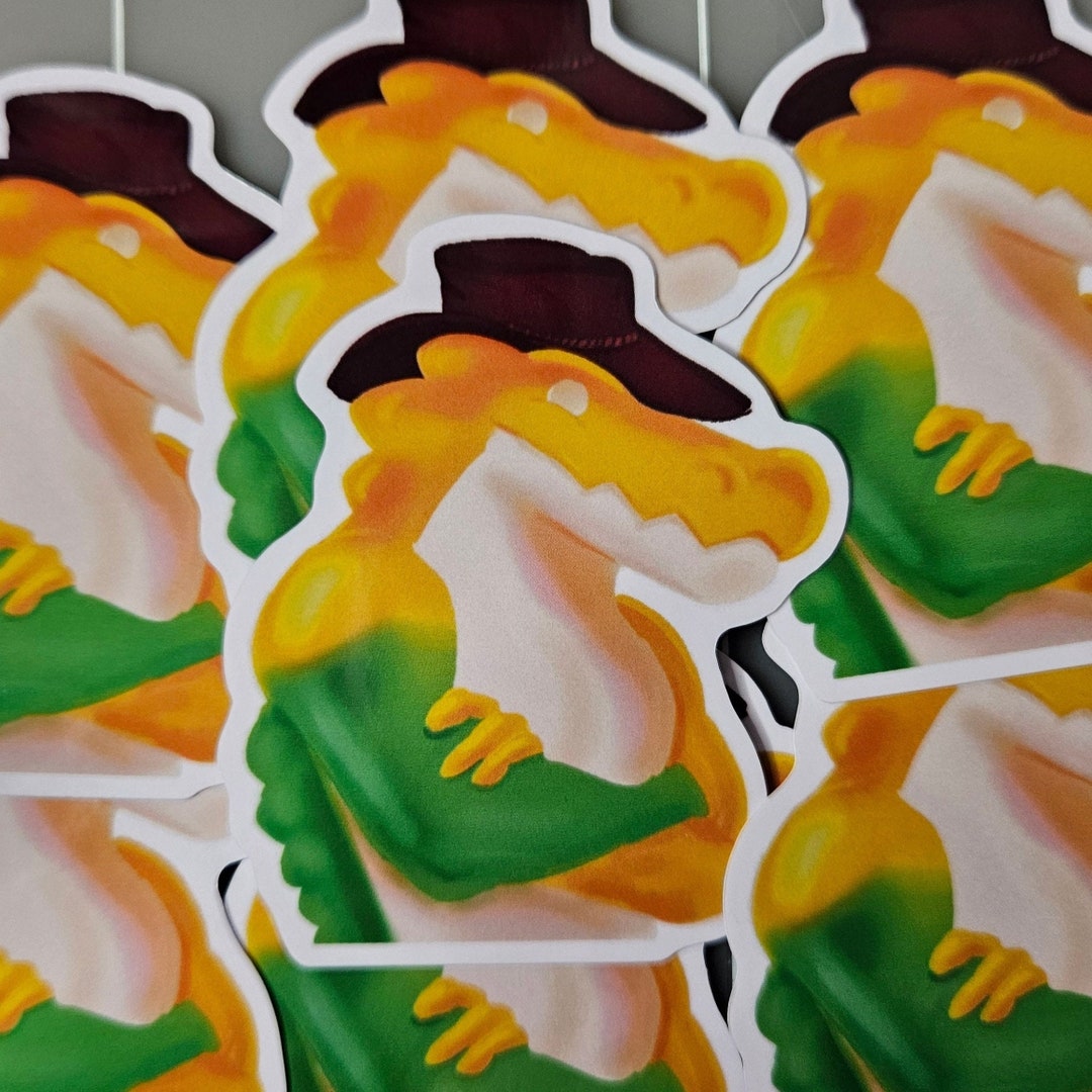 TADC Gummy Croc Sticker 2.5"2 Pcs - Etsy