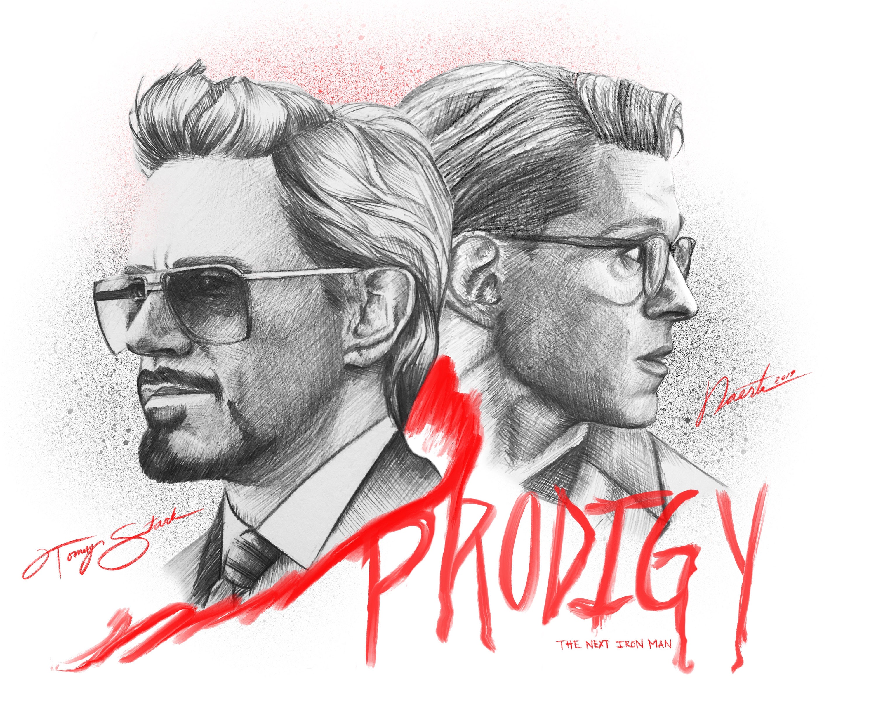 The Next Iron Man MARVEL Tony Stark Peter Parker PRODIGY - Etsy España