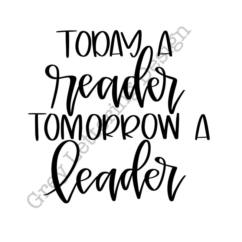 Tomorrow a Leader - Etsy