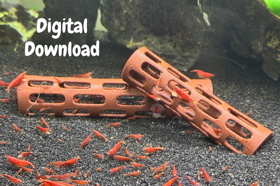 Shrimp Hide Shrimp Hideout Shrimp Tunnel Shrimp Tank Decoration 3D ...