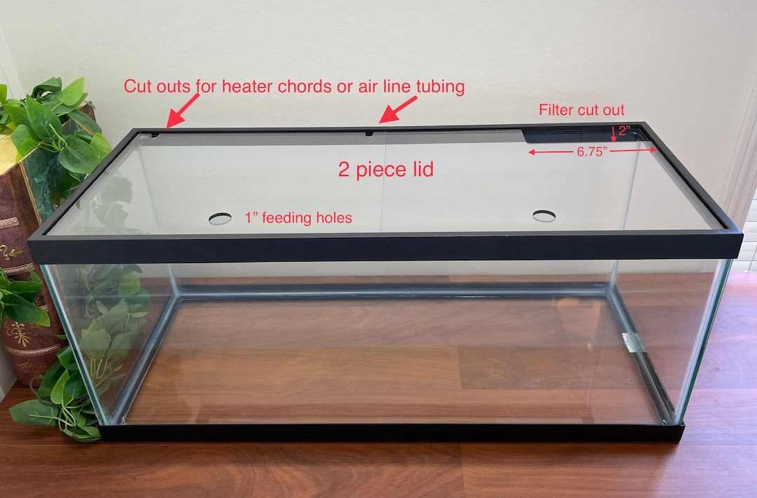 20 Gallon Long Reversible Polycarbonate Aquarium Lid. Tank NOT Included ...