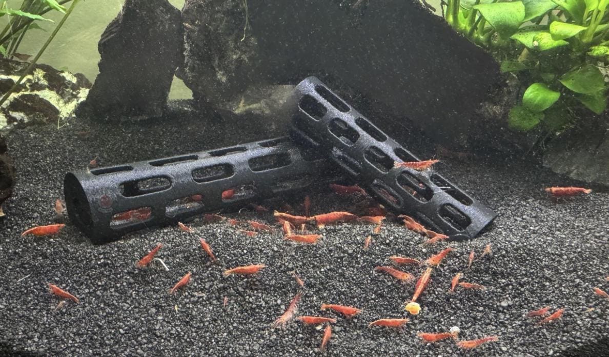 3D Printed Shrimp Hideout STL File: Aquarium Decoration (digital ...
