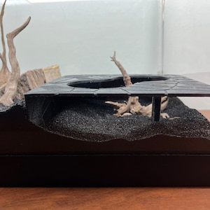 Aquarium/terrarium Corner Tunnel Fish Cave Fish Hide Reptile Hide 2 ...