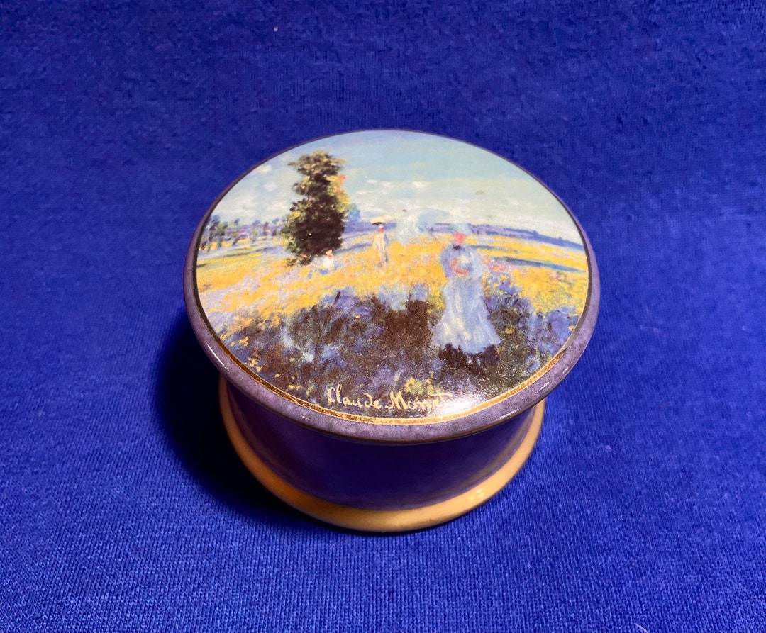 Monet Motif Dresser or Trinket Box, Goebel - Etsy