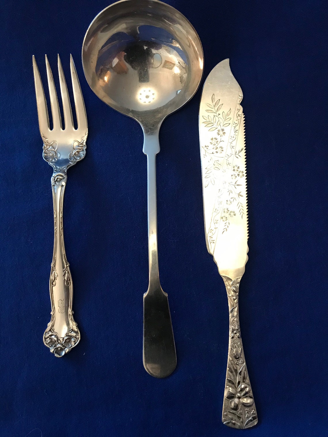 Vintage Silver Serving Pieces Victorian English Silver Plate - Etsy