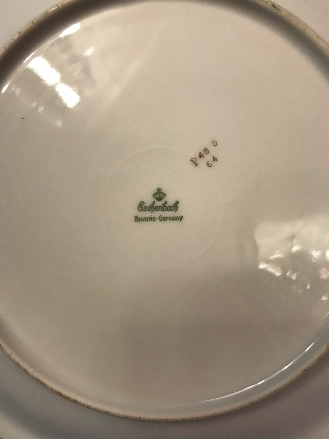 Vintage Eschenbach Bavaria Germany Plate - Etsy
