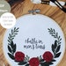 PDF Pattern | I Bathe in Men's Tears - 6" Hand Embroidery | Includes ...