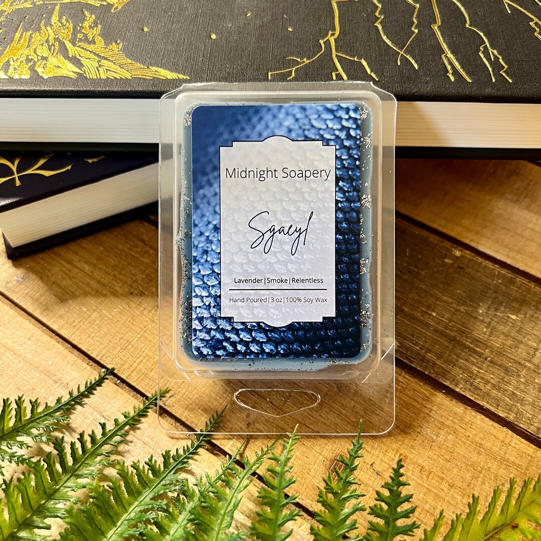 Sgaeyl the Blue Daggertail Wax Melt the Empyrean Inspired Bookish Wax ...