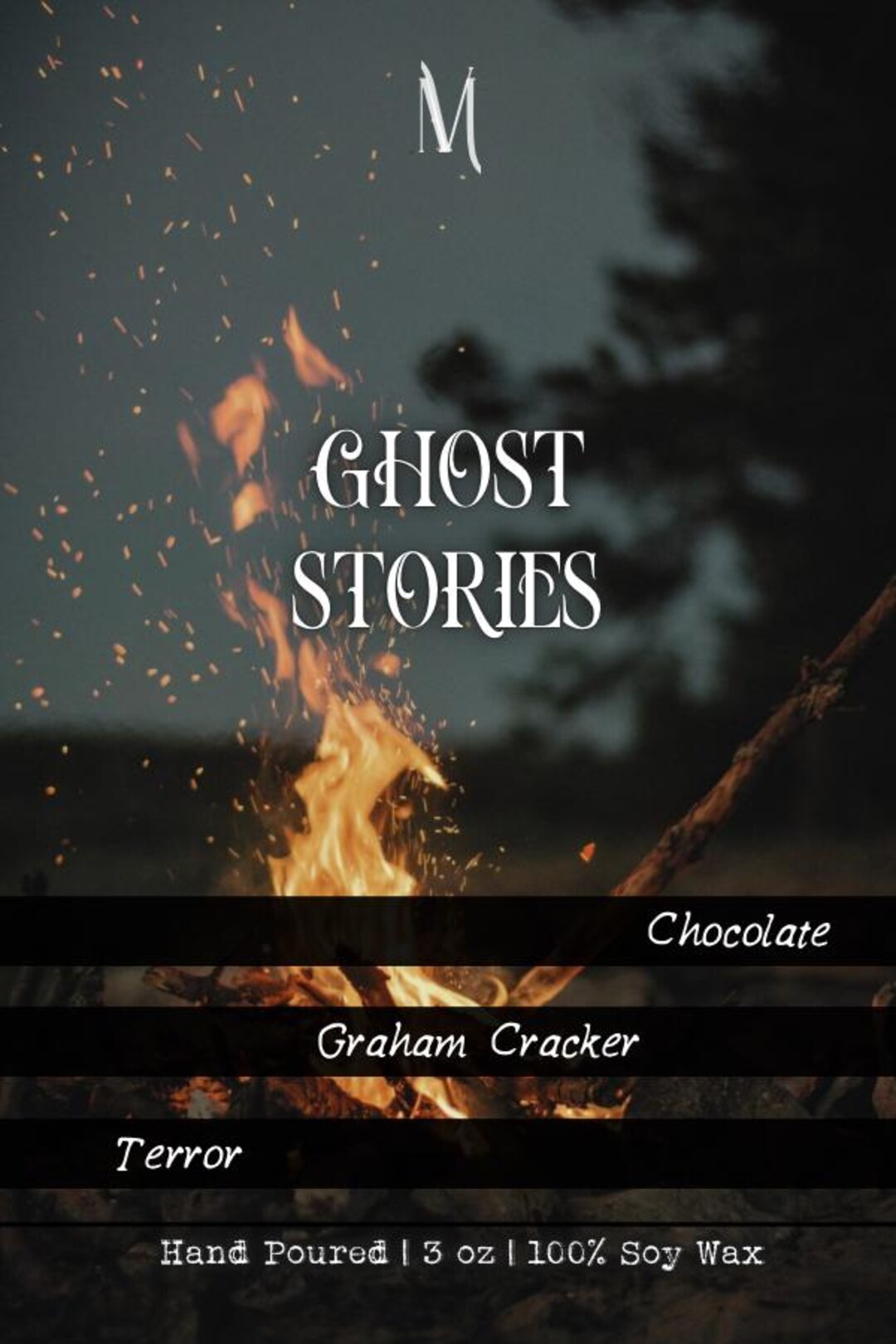 Ghost Stories Wax Melt | S'mores Scented, Halloween Inspired - Etsy