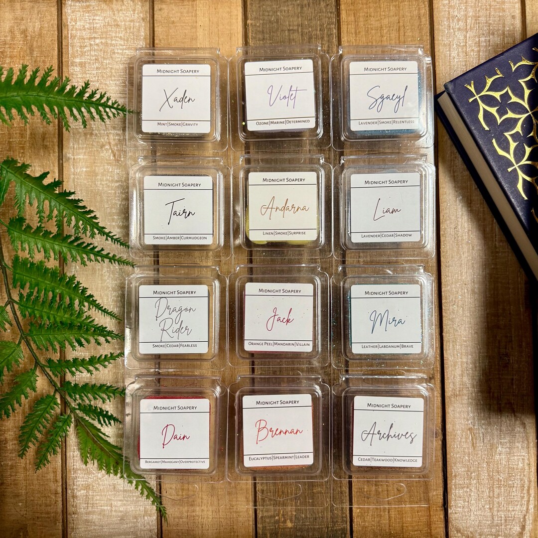 Fourth Wing Sampler Set Bookish Wax Melts Fourth Wing Sample Set - Etsy