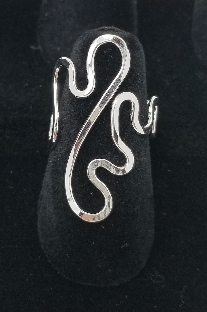 Squiggle Rings Silver Gold ©harry Mason® Jewelry Presents - Etsy