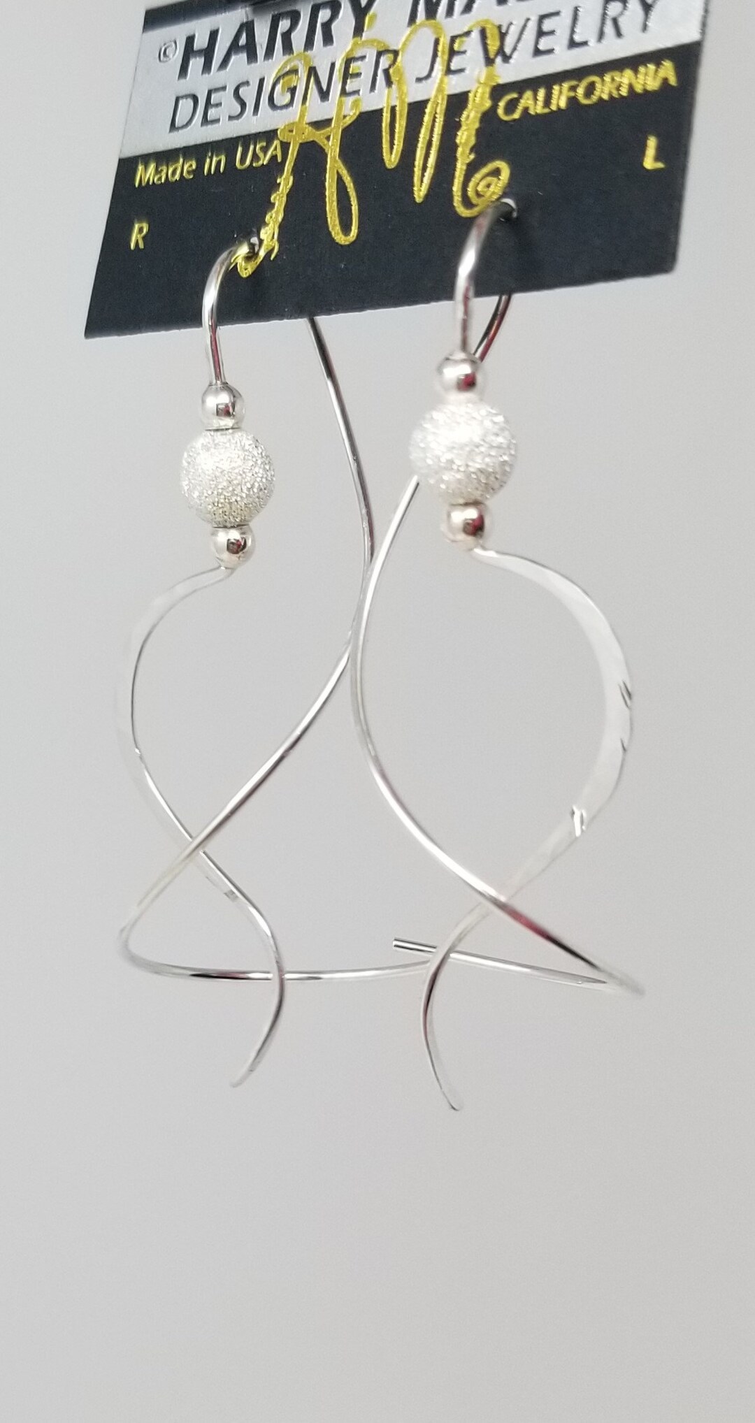 All Gold, All Silver Pretty Woman W/textured 5MM Disco-ball EARSPIRALS®, by ©harry Mason ...