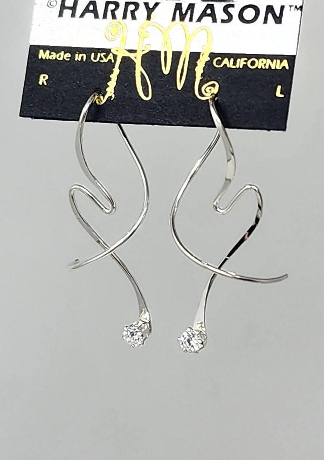 LADY EARSPIRALS® With 4MM CZ by ©harry Mason® Jewelry, Silver ...