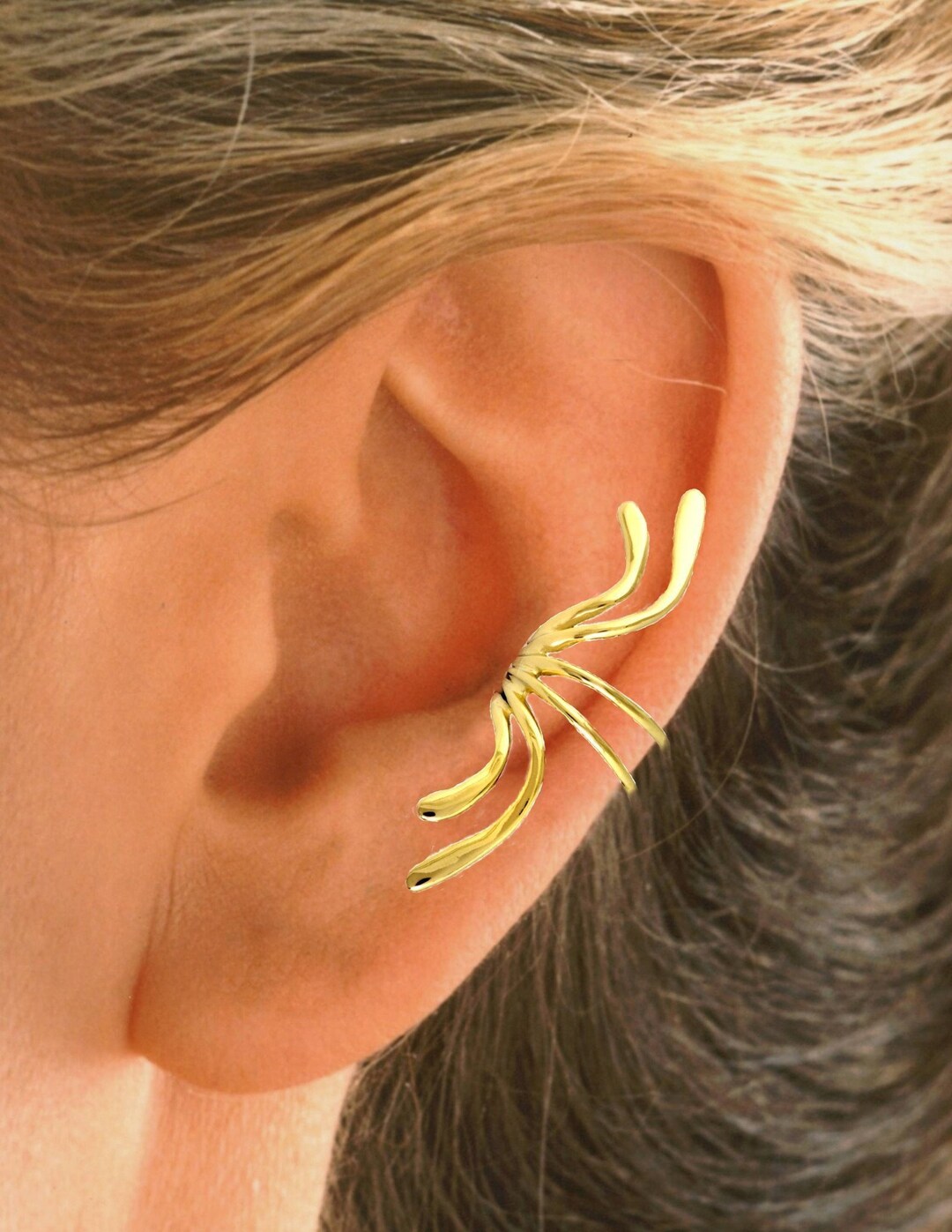 Reversible EARCUFF Ear Climber, Presented by ©HARRY MASON™ Jewelry Co ...