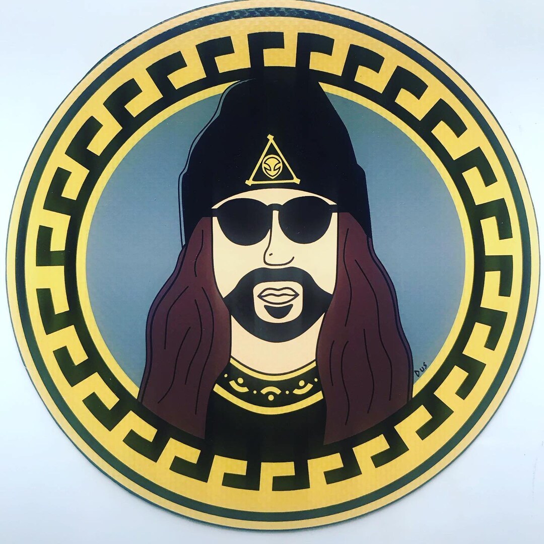 Space Jesus Silicone Mat Etsy