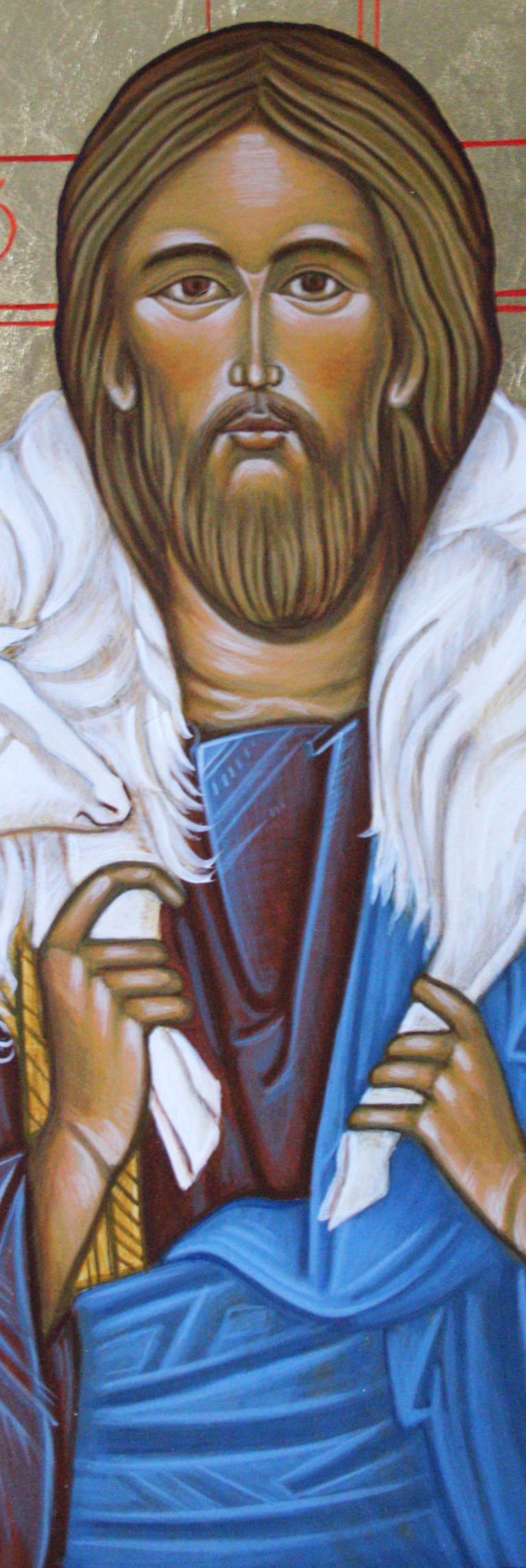 The Good Shepherd, Greek Icon, Byzantine Icon, Religious Wall Art ...