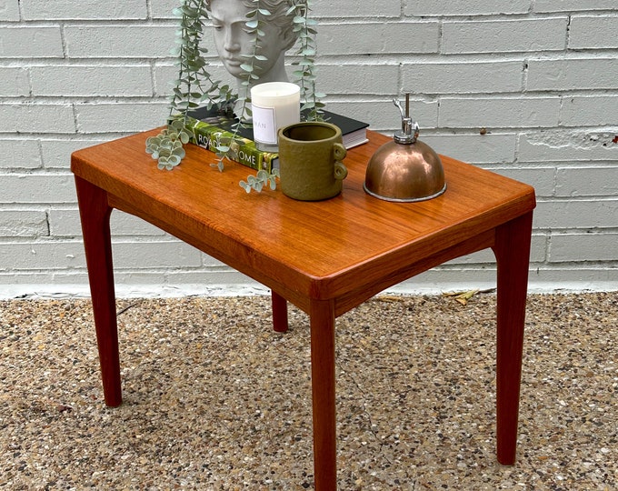 Vintage Mid-century Modern Vejle Stole & Mobelfabrik Danish Teak Side ...