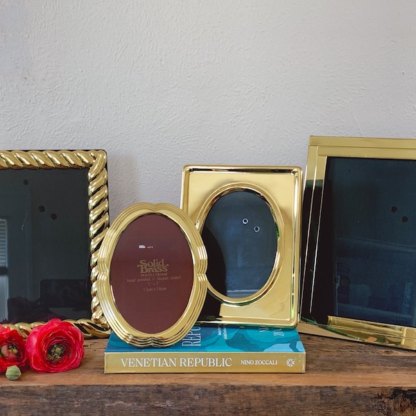 Solid Brass Frames - Etsy
