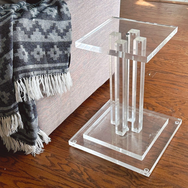 Lucite Table - Etsy