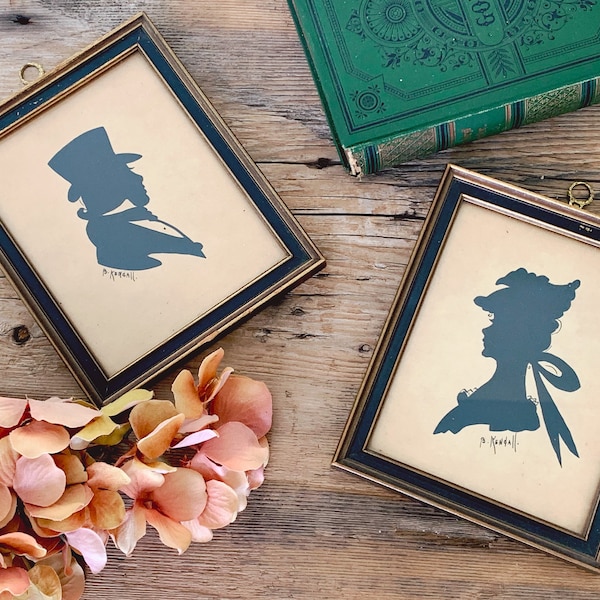 Antique Silhouettes - Etsy