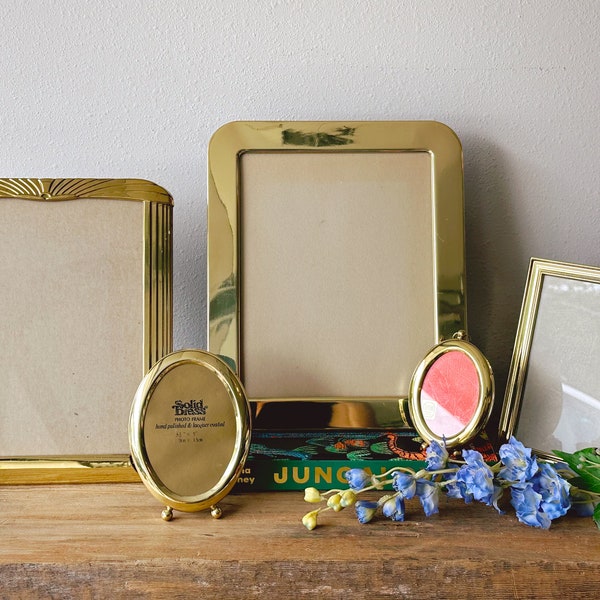 Brass Picture Frame - Etsy