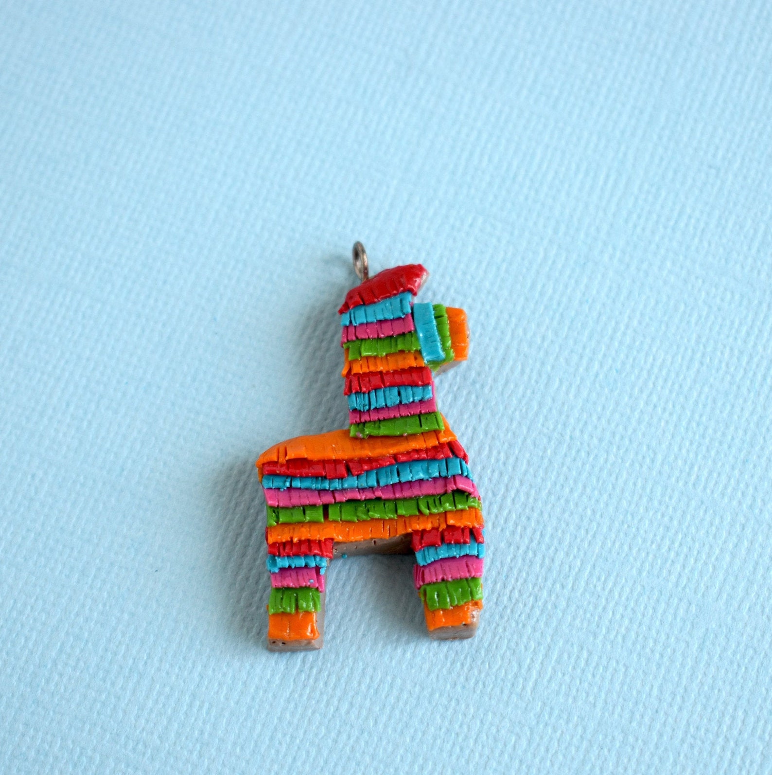 Llama Piñata Charm/llama Piñata Necklace - Etsy