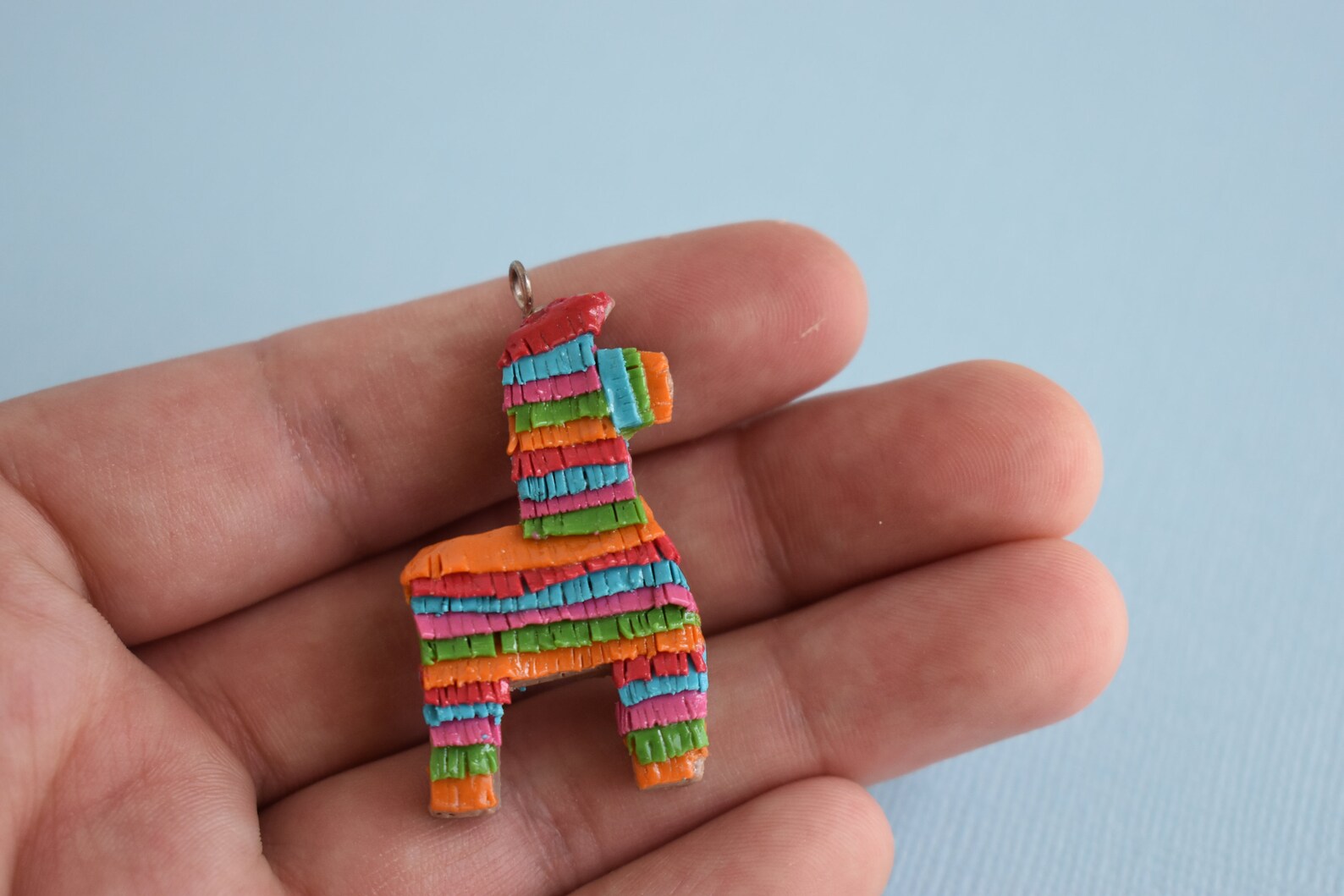 Llama Piñata Charm/llama Piñata Necklace - Etsy