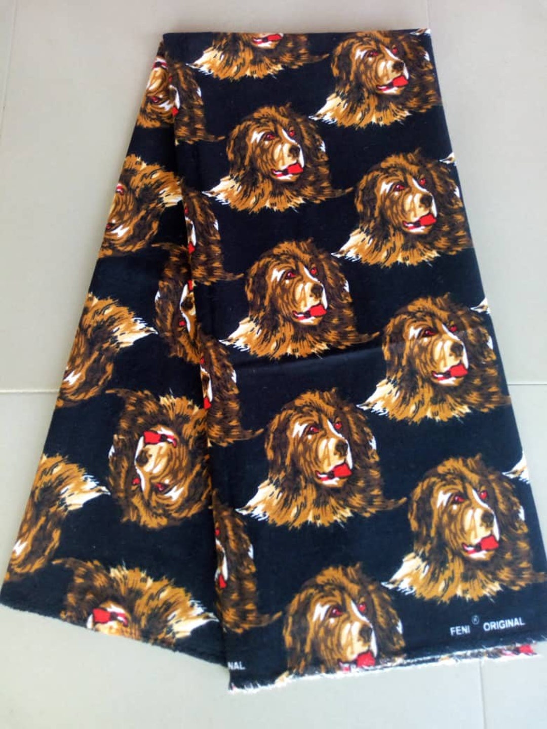 African Isi Agu| Authentic Isi Agu Fabric| Authentic Wool/cotton | by ...