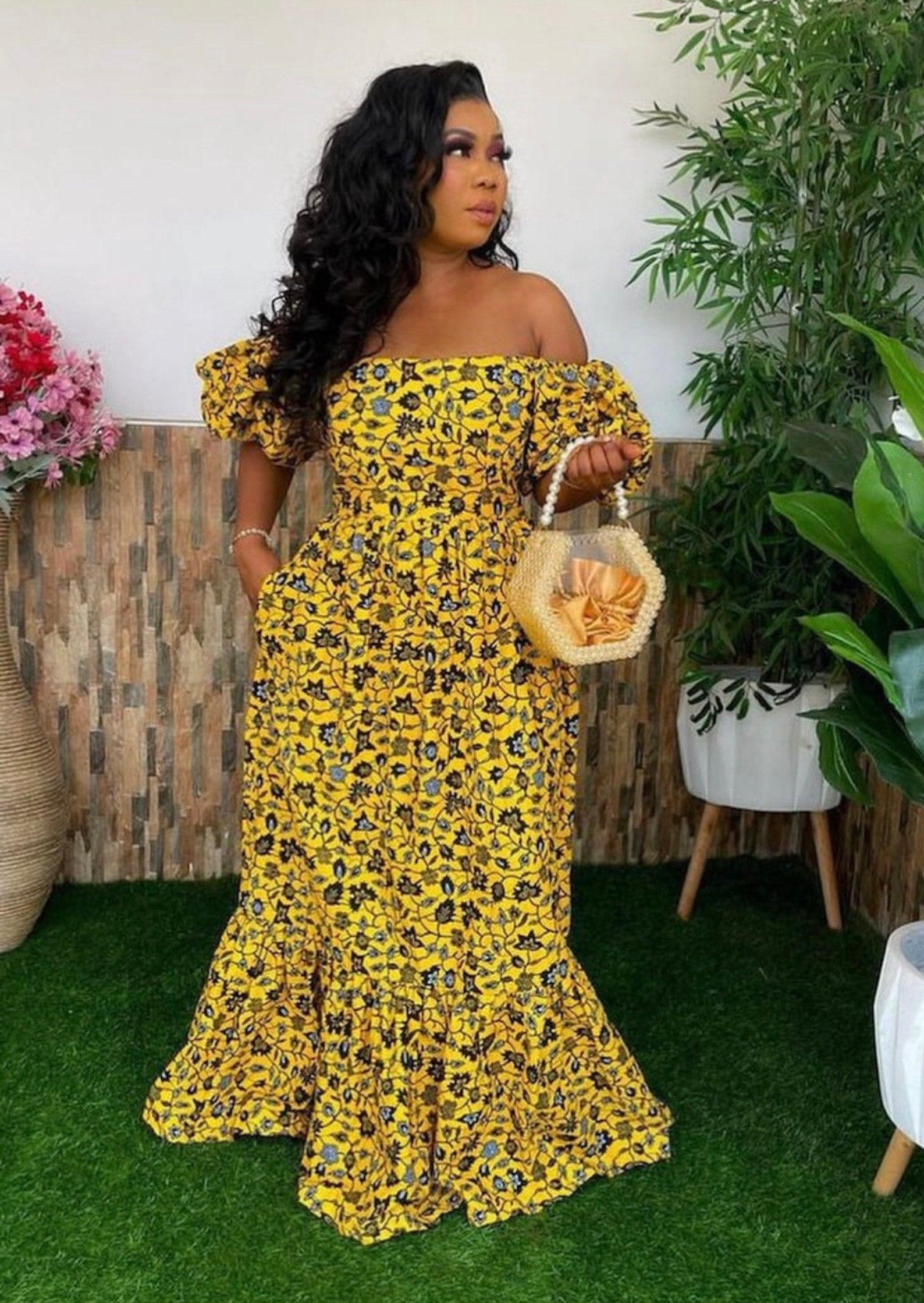 African Print Infinity Maxi Dress Infinity Dress African - Etsy