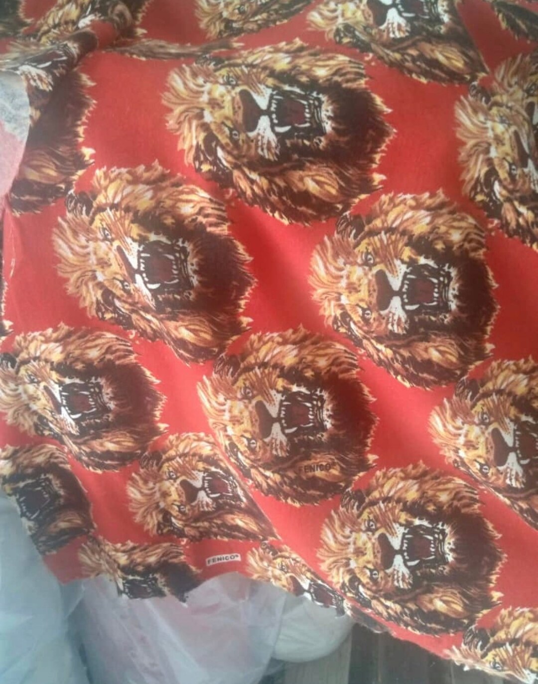 African Isi Agu| Authentic Isi Agu Fabric| Isi Agu Lion Head| Feni ...