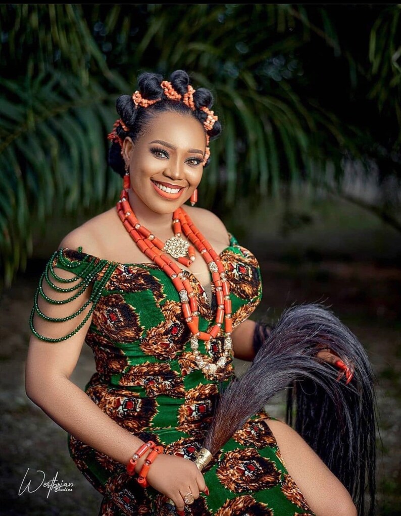 Isi Agu Bridal Dress | Isi Agu Couples Outfit | Isi Agu Wedding Outfit ...